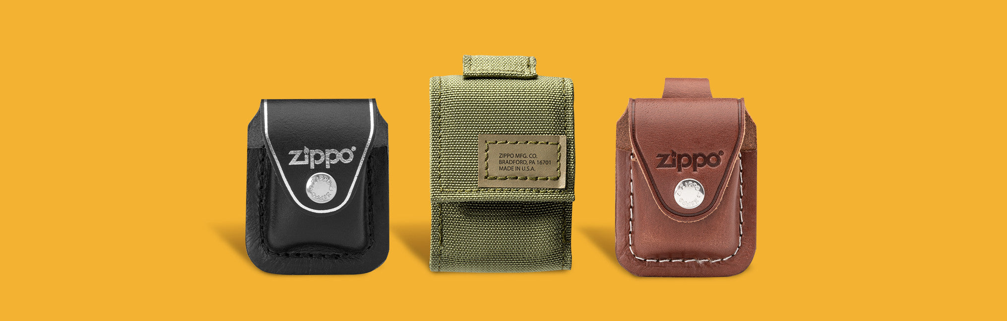 Zippo Lighter Pouches – Zippo USA