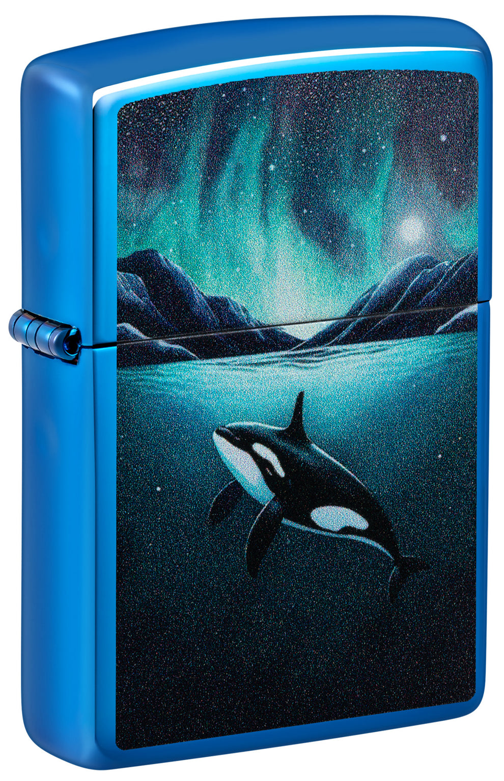 Zippo Whale Design High Polish Blue Windproof Lighter – Zippo USA