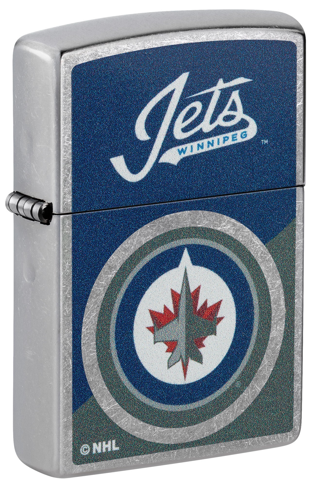 Zippo NHL® Winnipeg Jets™ 2024 Street Chrome™ Windproof Lighter – Zippo USA