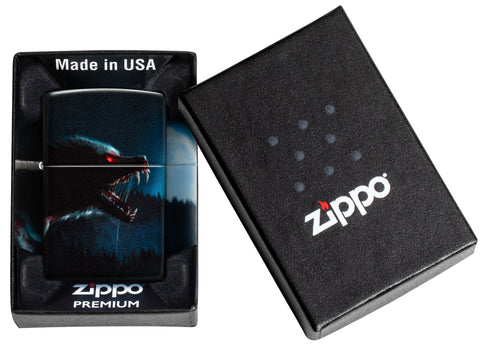 Zippo Horror Wolf 540 Matte Windproof Lighter | Zippo USA