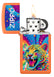 Zippo Leopard Design Slim Orange Matte Windproof Lighter – Zippo USA