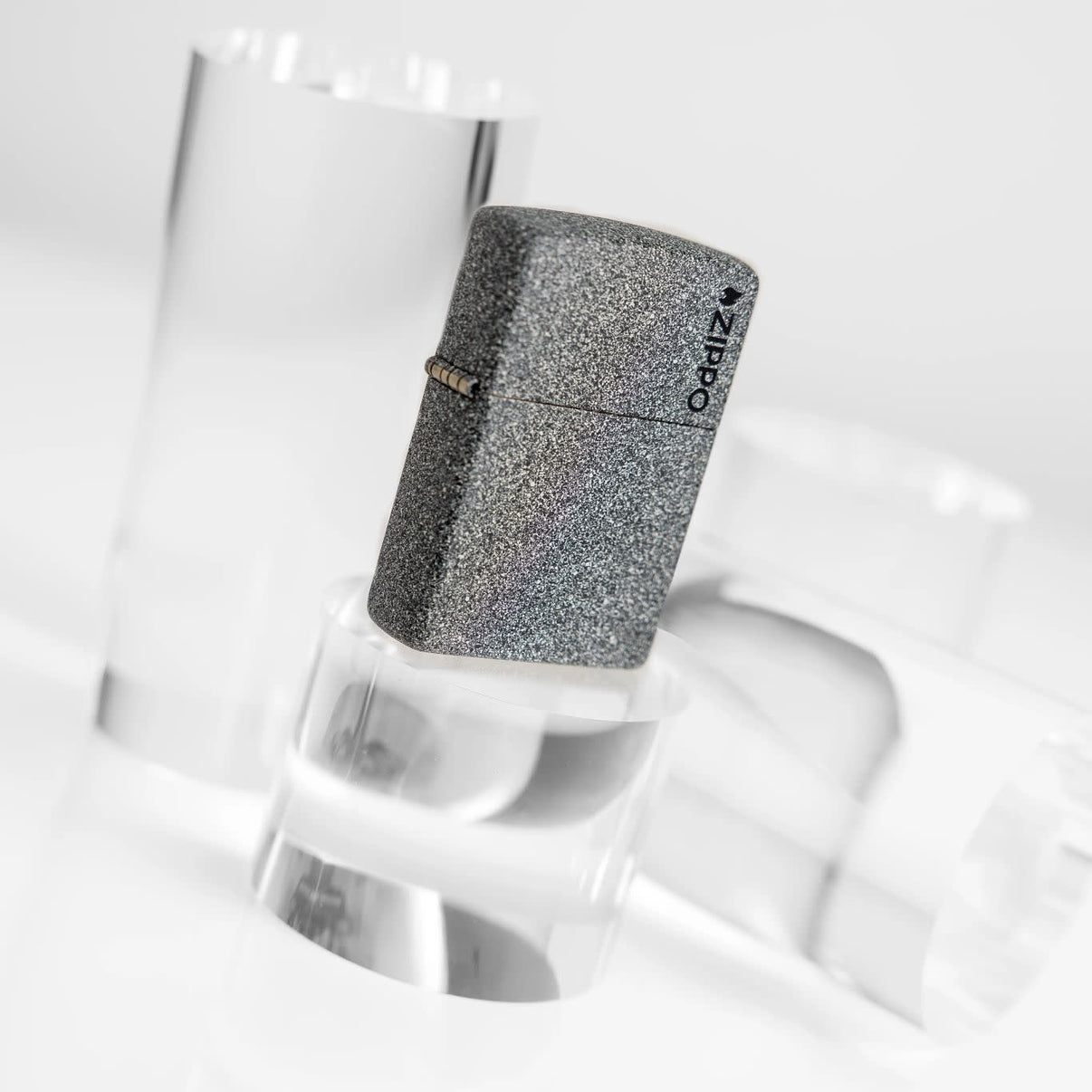 Zippo Classic Iron Stone Zippo Logo Windproof Lighter – Zippo USA