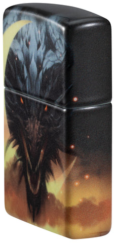 Zippo Dragon Design Glow in the Dark Green Matte Windproof Lighter | Zippo USA