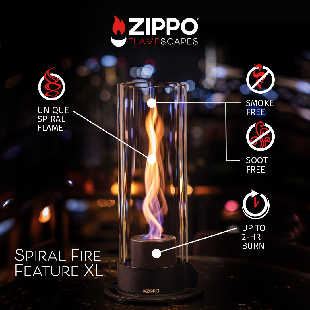 Zippo FlameScapes™ Spiral Fire Feature XL – Zippo USA