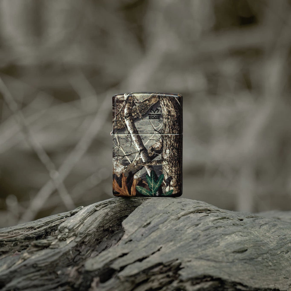 Zippo Realtree® EDGE™ Camo Design 540 Matte Windproof Lighter – Zippo USA