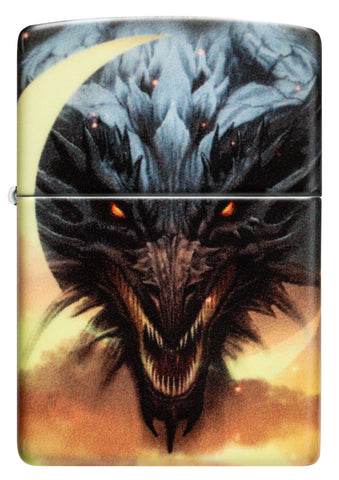 Zippo Dragon Design Glow in the Dark Green Matte Windproof Lighter | Zippo USA