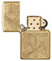 Zippo Mummy Design Armor® Tumbled Brass Windproof Lighter – Zippo USA
