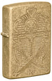Zippo Mummy Design Armor® Tumbled Brass Windproof Lighter – Zippo USA