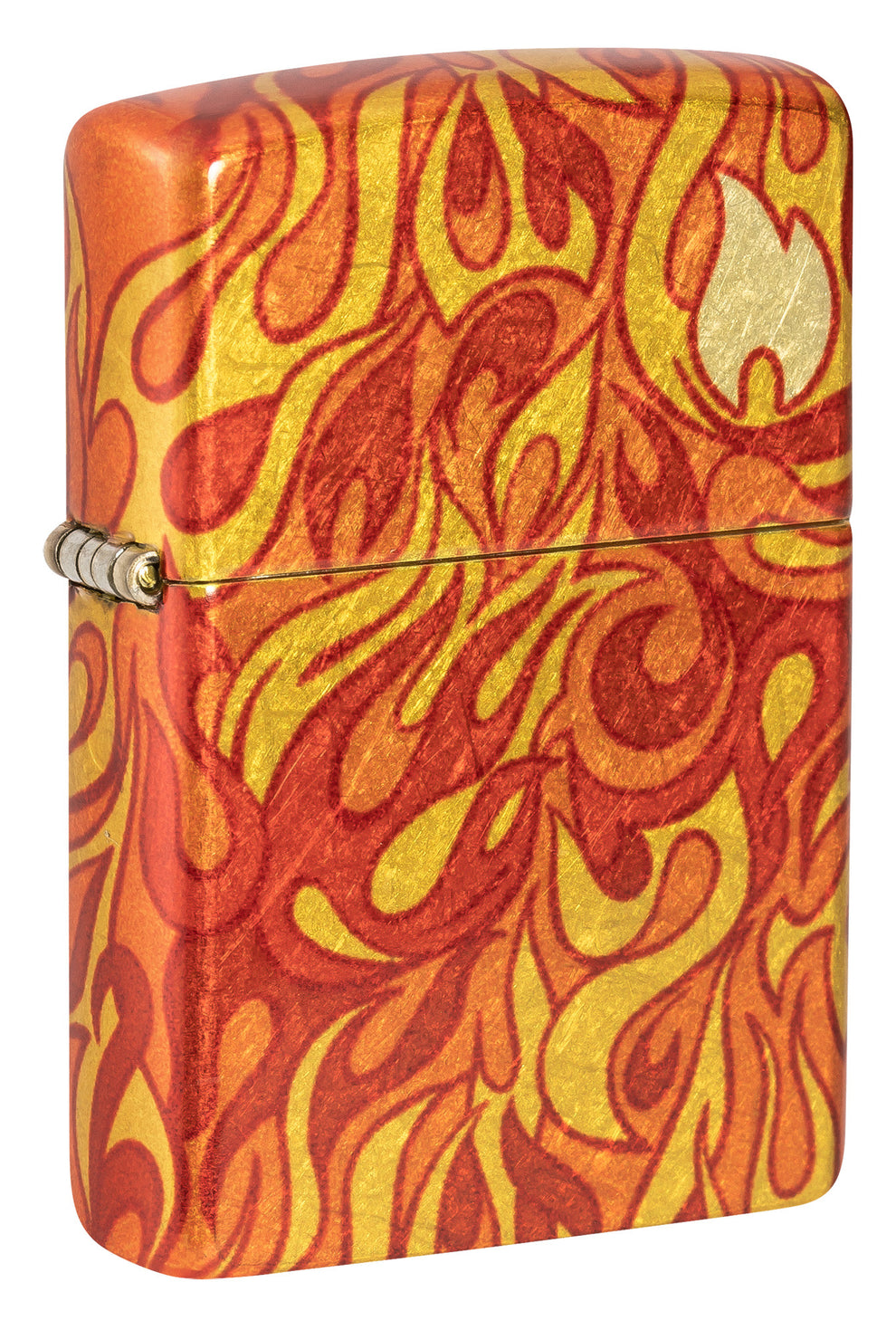Zippo Fire Design 540 Tumbled Brass Windproof Lighter – Zippo USA