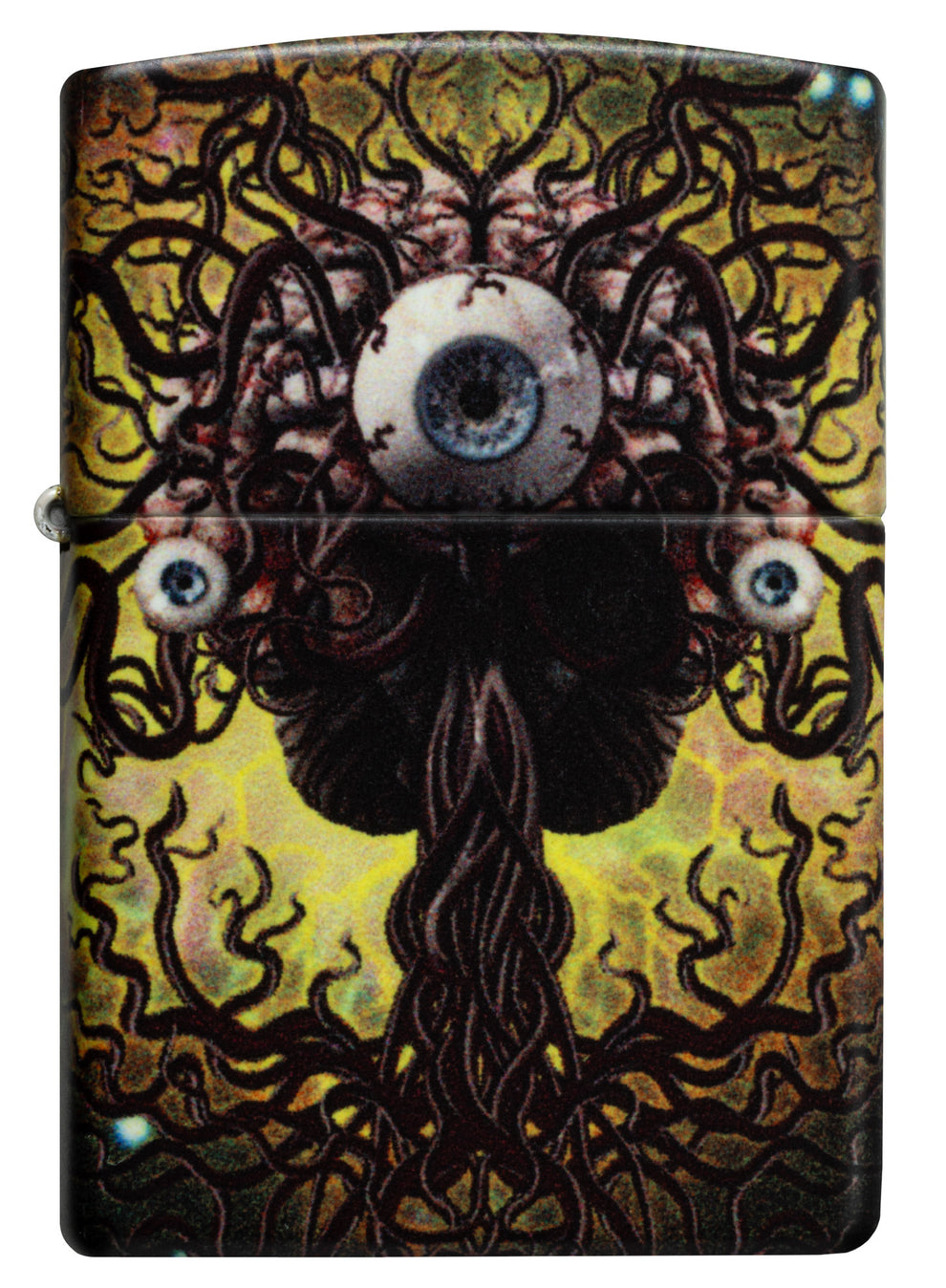 Zippo Evil Eye Design 540 Glow in the Dark Windproof Lighter – Zippo USA