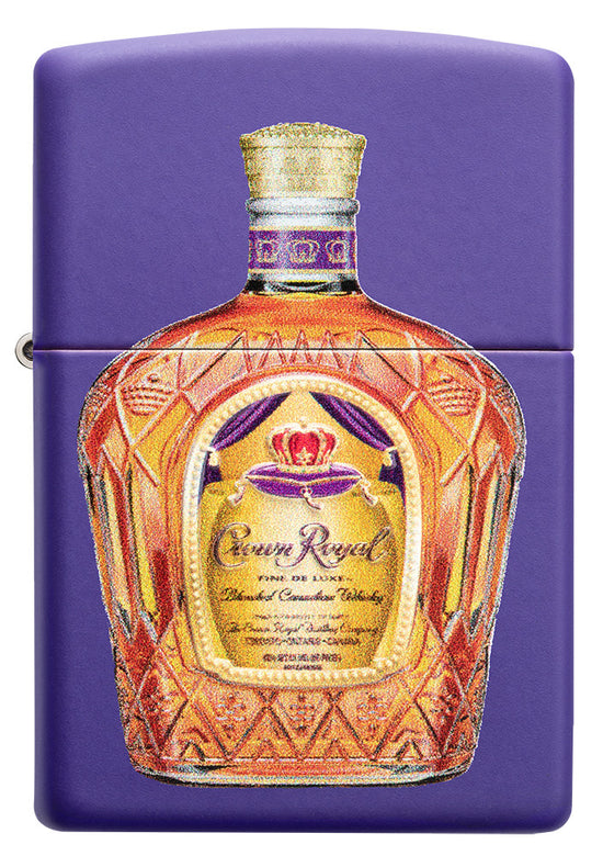 Crown Royal® Purple Matte Windproof Lighter and Pouch Gift Set – Zippo USA