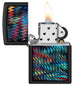 Zippo Paint Pour Design Black Matte Windproof Lighter – Zippo USA