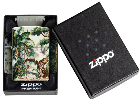 Zippo Jungle Design 540 Matte Windproof Lighter | Zippo USA