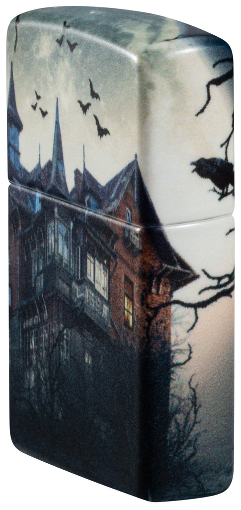 Zippo Horror House Glow in the Dark Matte Windproof Lighter | Zippo USA