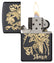 Bronze Joker Engraved Black Matte Lighter – Zippo USA