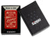Zippo It Works Design Metallic Red Windproof Lighter – Zippo USA