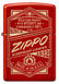 Zippo It Works Design Metallic Red Windproof Lighter – Zippo USA