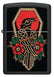 Zippo Crow Tattoo Design Black Matte Windproof Lighter – Zippo USA