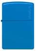 Zippo Sky Blue Matte Zippo Logo Classic Windproof Lighter – Zippo USA